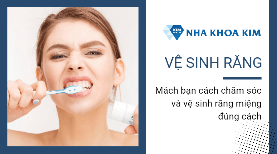 Mách bạn cách chăm sóc và vệ sinh răng miệng đúng cách